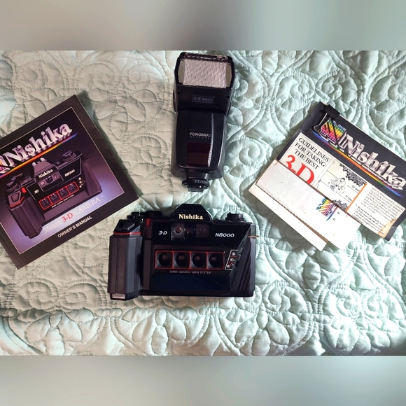Nishika | Cameras, Photo & Video | Nishika N800 35mm Quadriscope Stereo 3d Lenticular Camera ...